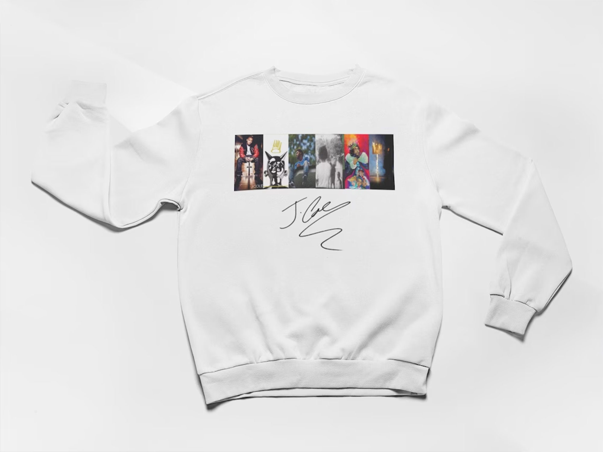 J. Cole Studio Album Collection Sweatshirt - Etsy