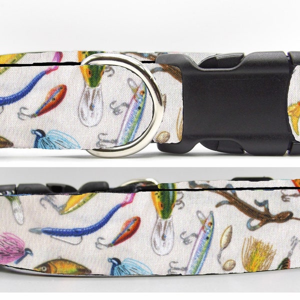 Fishing Dog Collar - Etsy