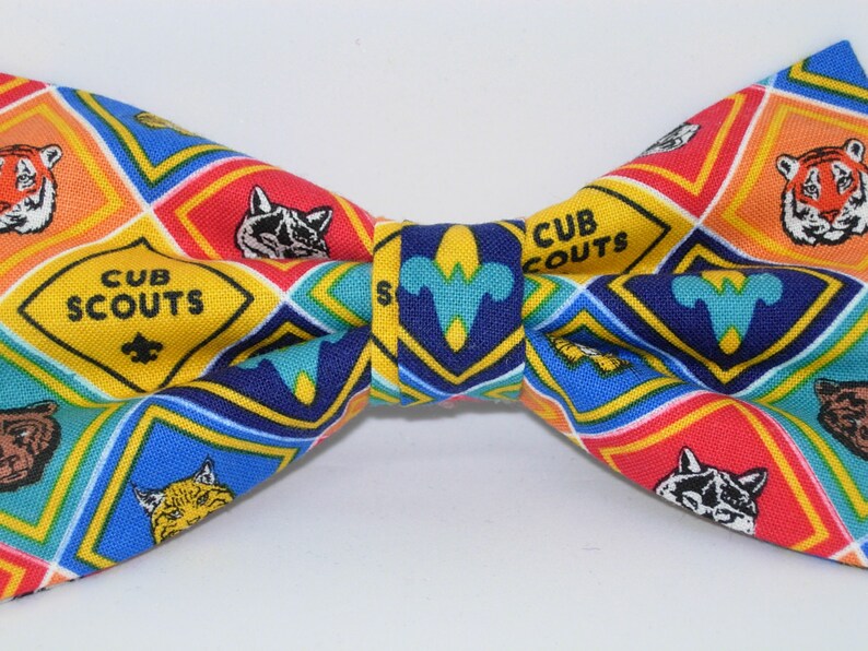Cub Scout Dog Bow Tie Cub Scout Tiger Wolf Bear Bobcat - Etsy