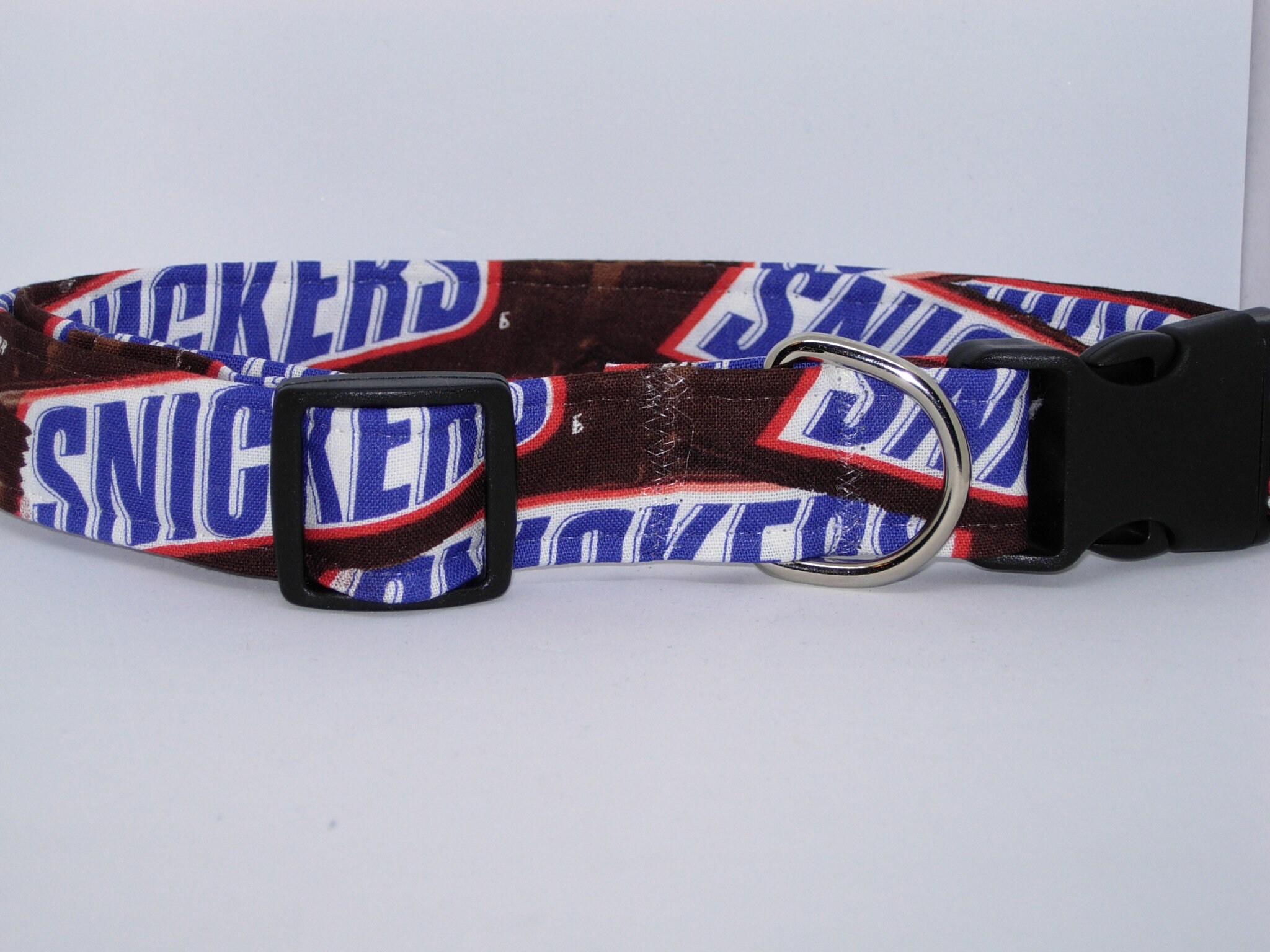 Snickers Dog Collar With Dog Bow tie Snickers Candy | Etsy