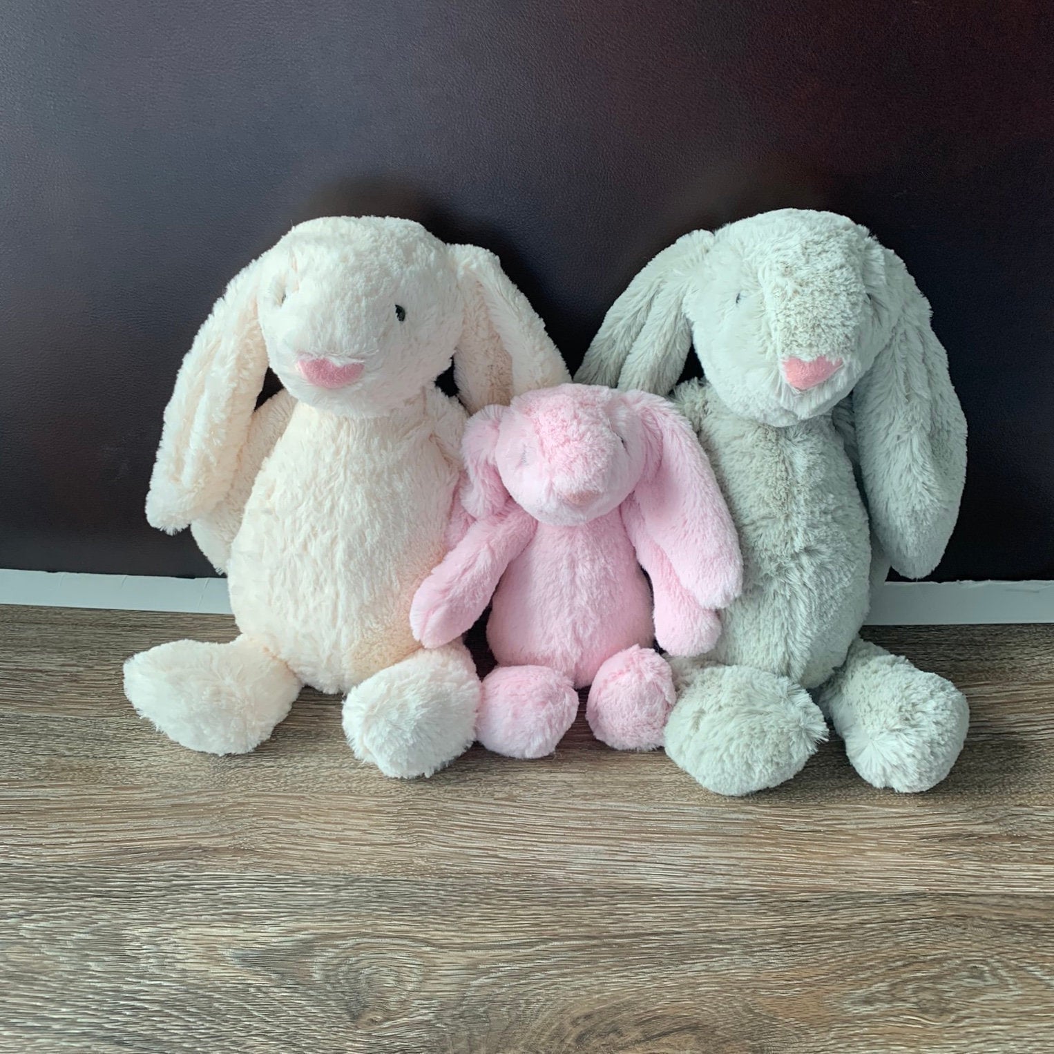 Conejito de peluche personalizado peluche conejo monograma | Etsy