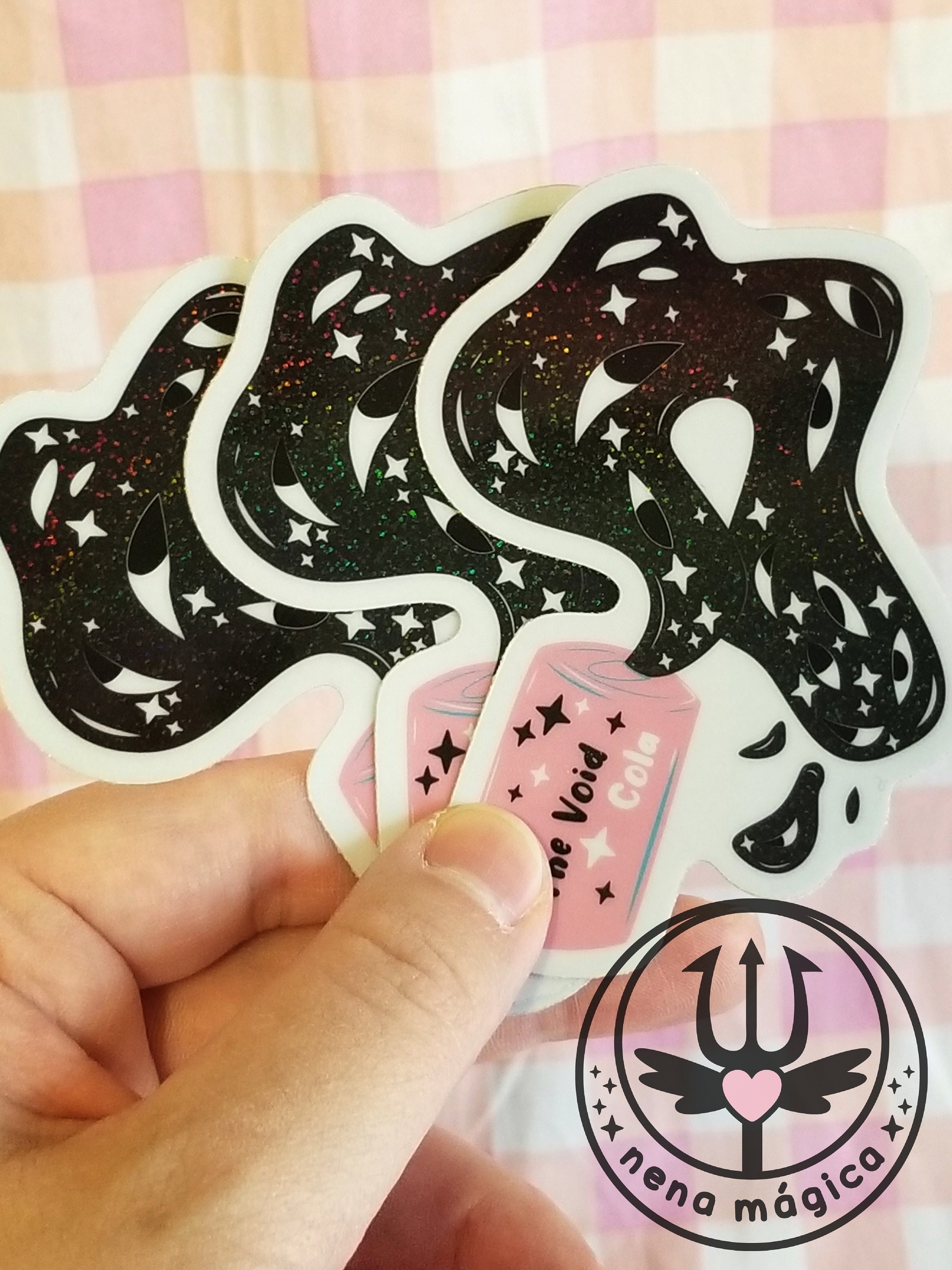 Into the Void Food Sticker Surrealism Lowbrow Art - Etsy