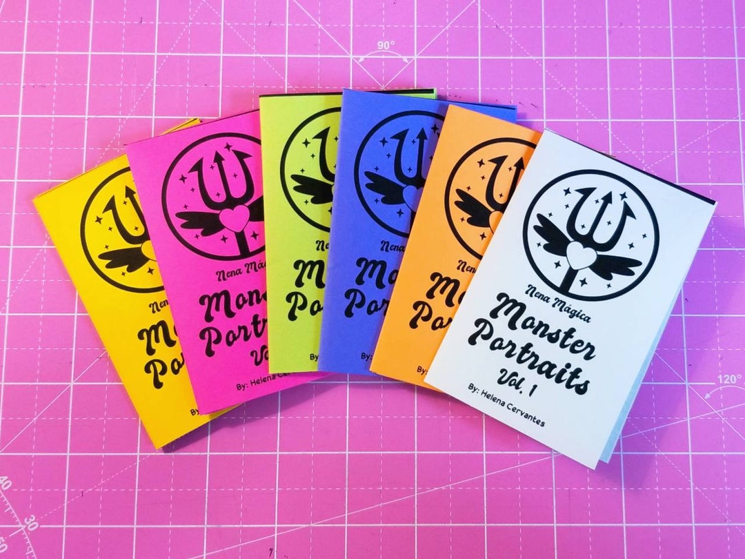 Monster Portraits Zine - Original Art - Original Characters - Zines ...