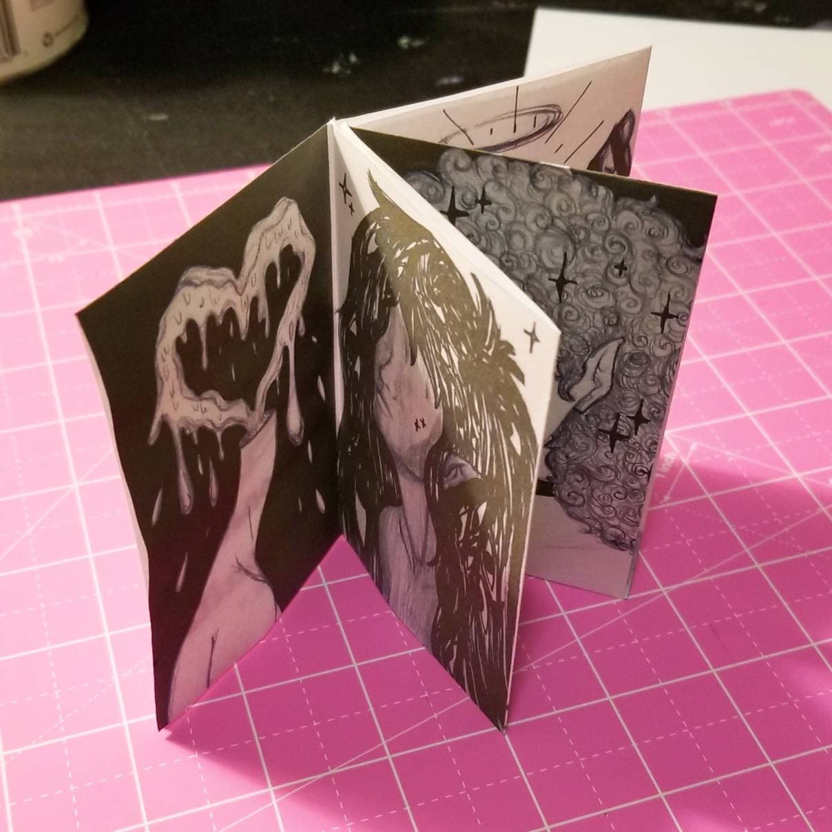 Monster Portraits Zine Original Art Original Characters - Etsy