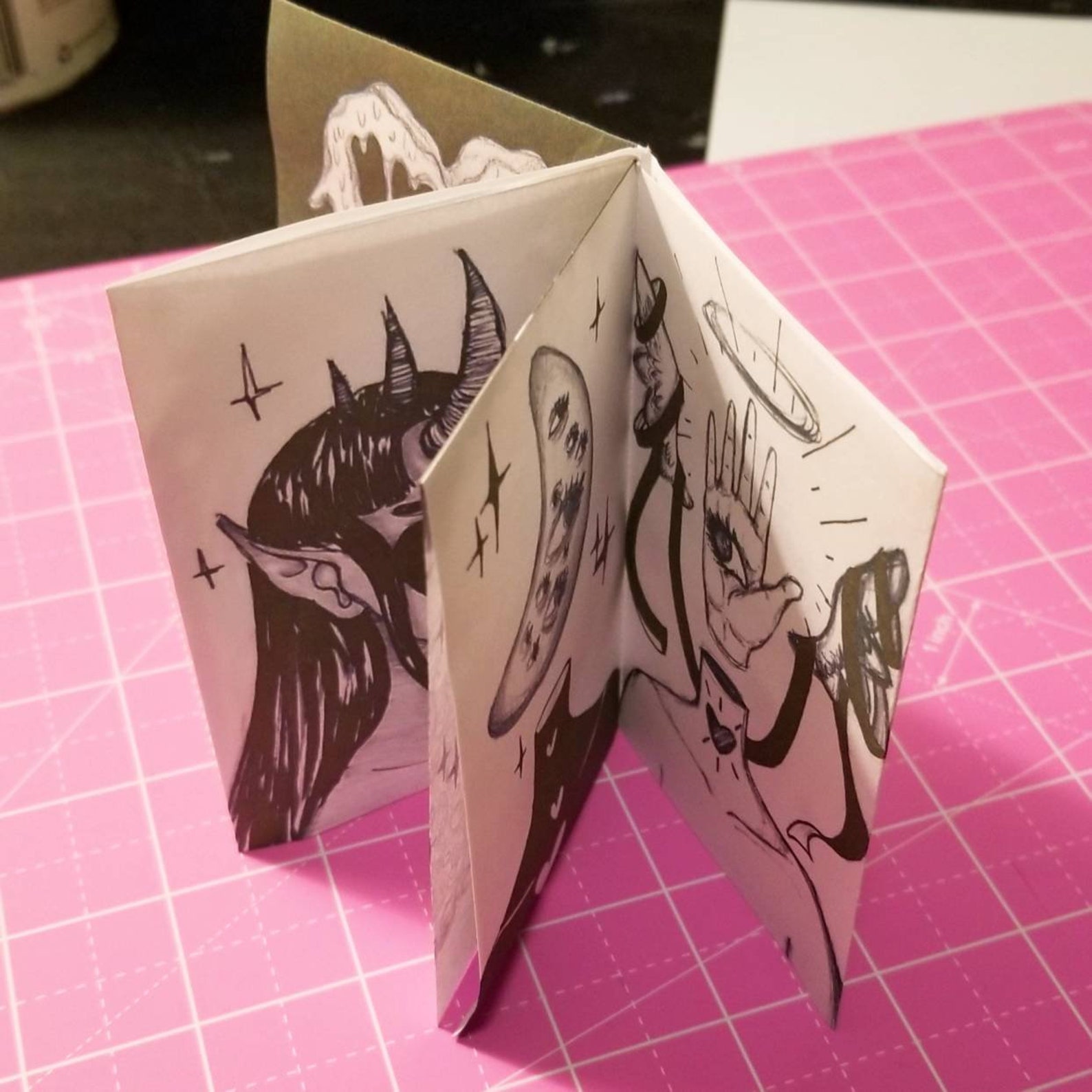 Monster Portraits Zine Original Art Original Characters - Etsy