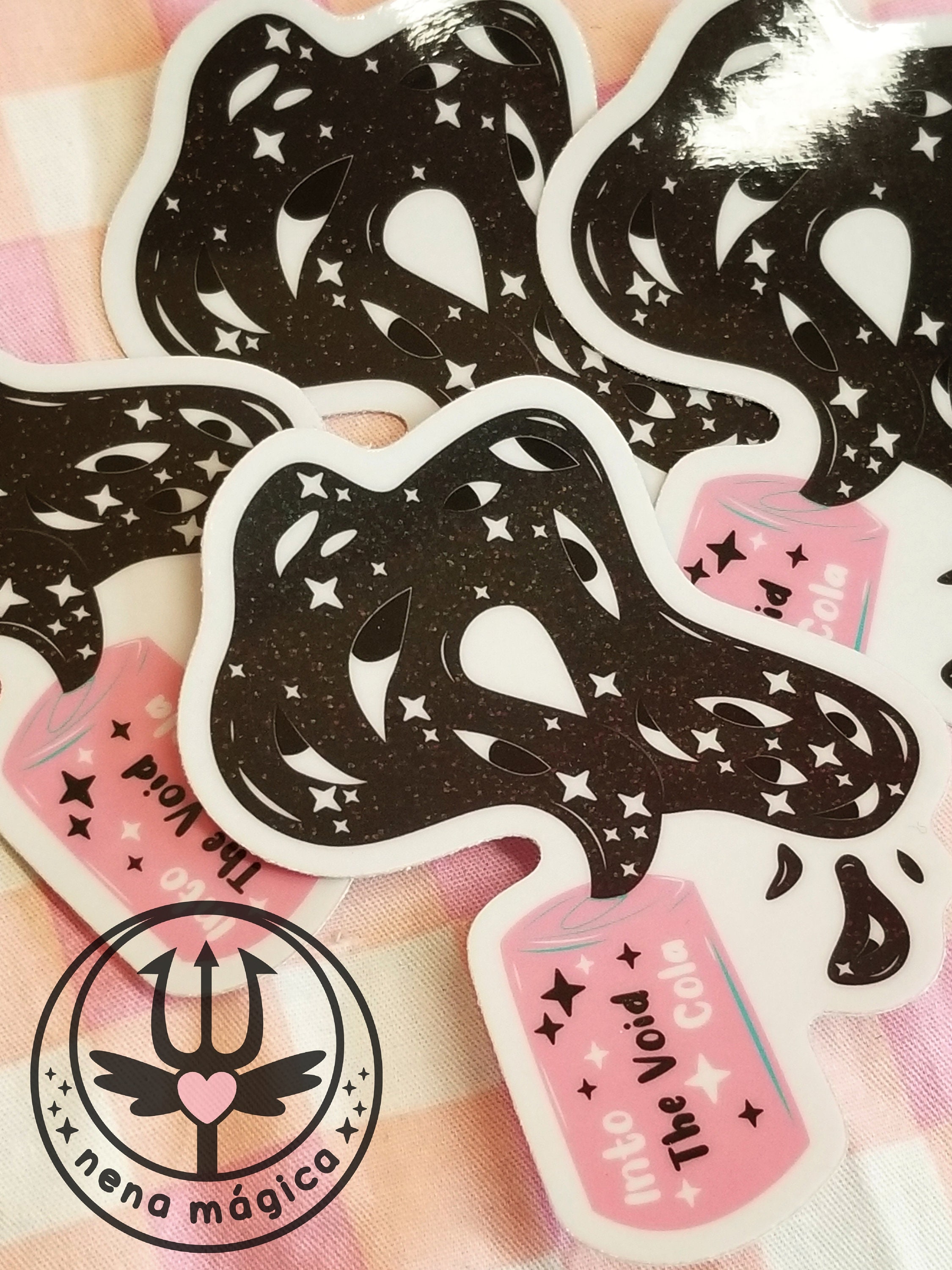 Into the Void Food Sticker Surrealism Lowbrow Art - Etsy