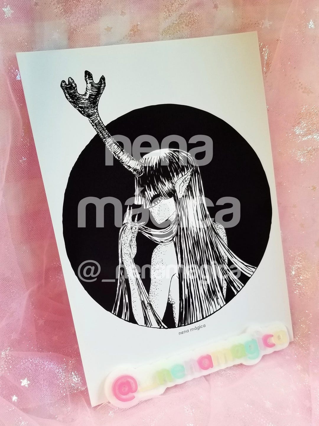 Beetle Girl - Body Horror - Insect - Original Character Print - Weirdo ...