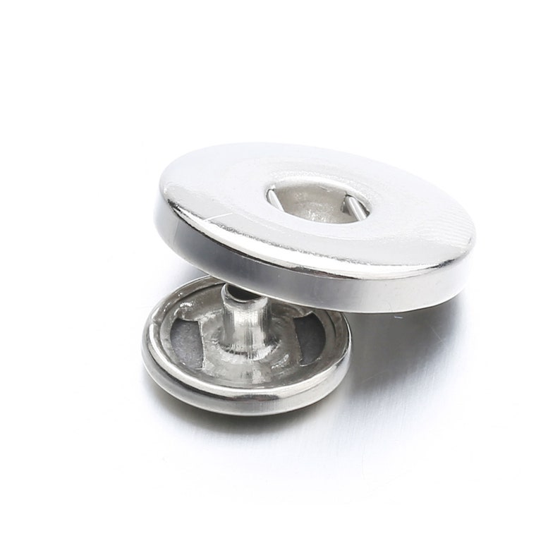 Wholesale Blank Snap Fastener Base DIY Snaps Jewelry Charm - Etsy