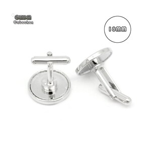 Wholesale 18mm Snap Button Cufflinks,diy Cuff Links for 18MM/20MM ...