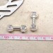 10pcs Dumbell Charms,819mm Barbells Charm,fitness Charm Collection ...