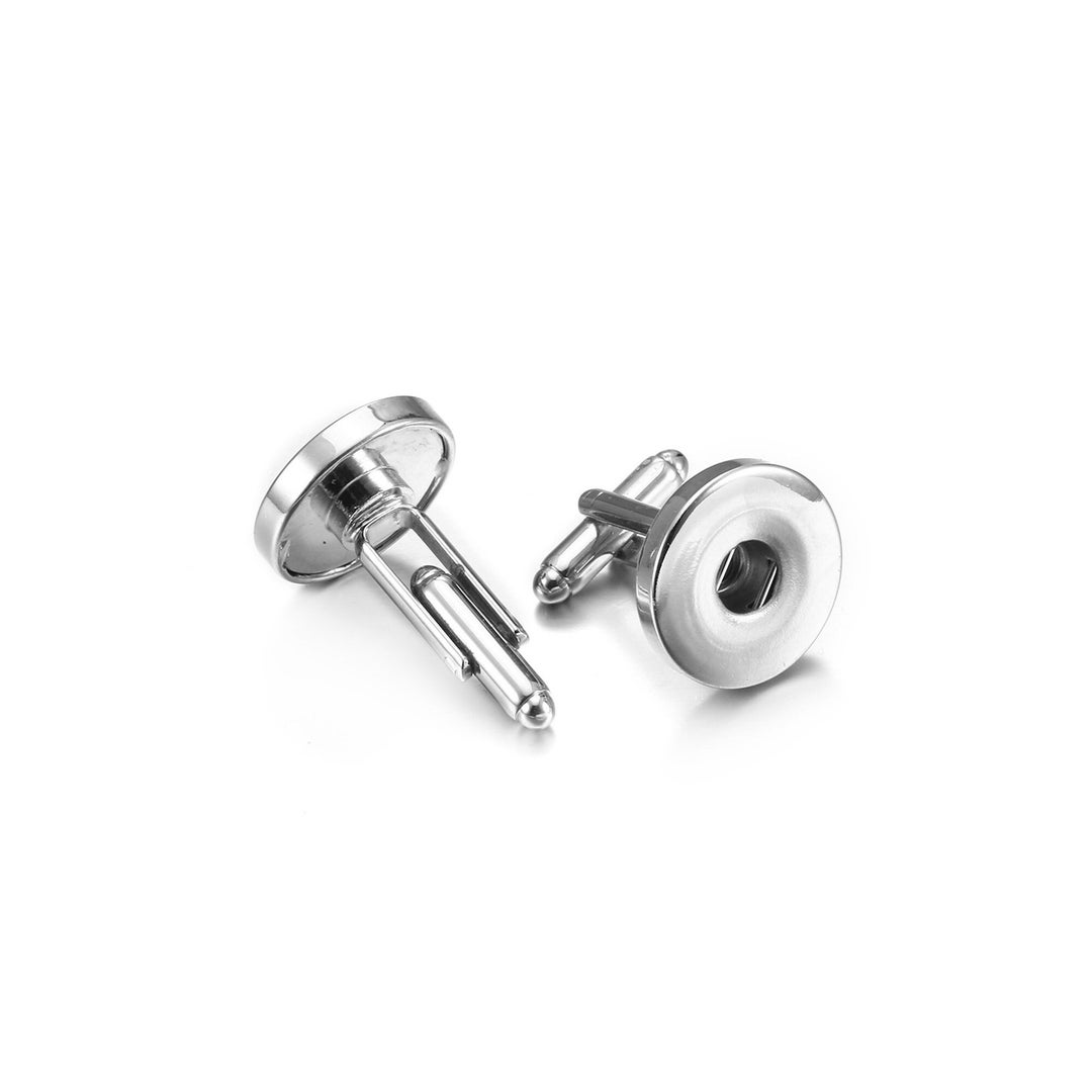 Wholesale 18mm Snap Button Cufflinks,diy Cuff Links for 18MM/20MM ...
