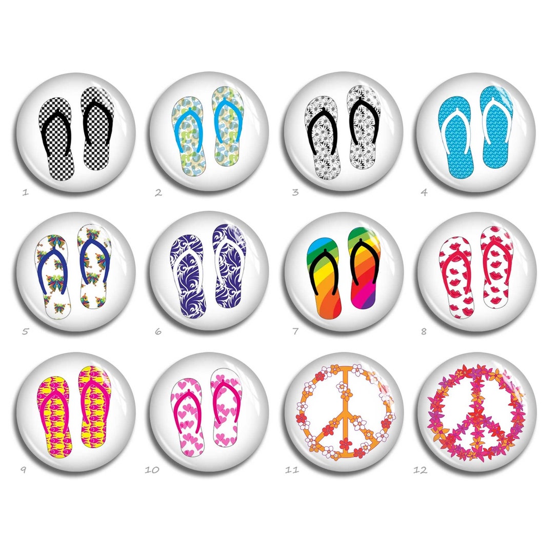Slippers Cabochon, Peace Anti-war Image Round/ Oval/ Teardrop Glass ...
