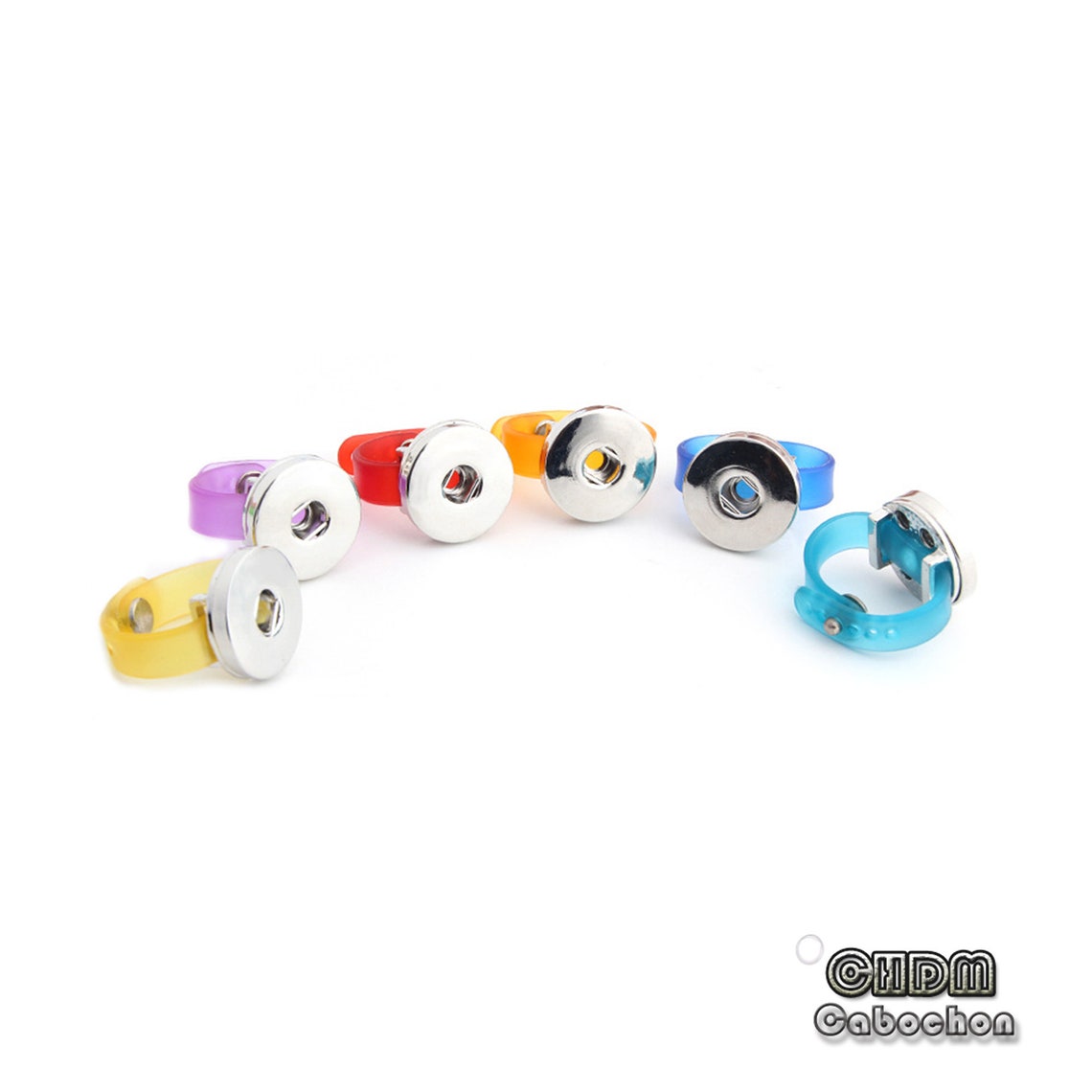 Snap Ringadjustable Snap Button Ringsfits 18mm/20mm Snap - Etsy