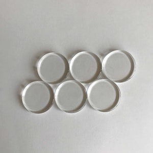 FLAT Clear Cabochon,photo Glass Dome Cabochon, Clear Cab,transparent ...