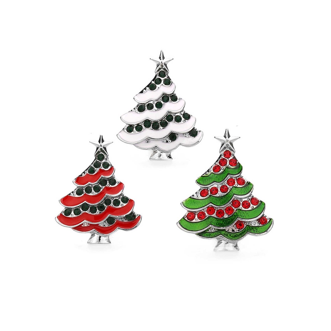 Christmas Tree Snap Buttondrilled Ginger Snap Beadnossa Snap - Etsy