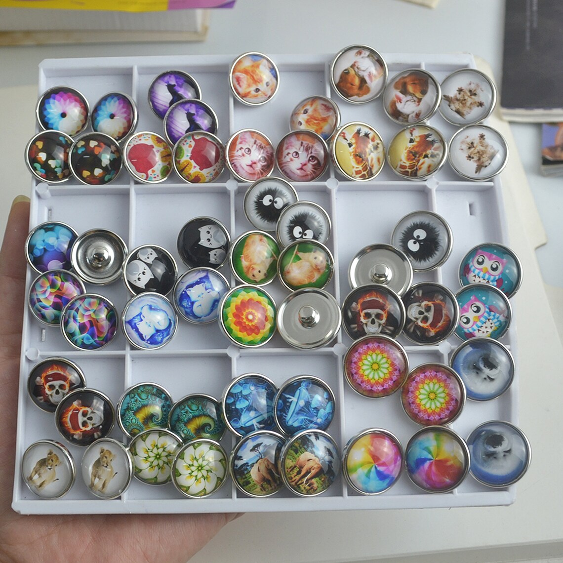 Custom Snap Button12mm 18mm 20mm Customize Your Photo or Text - Etsy