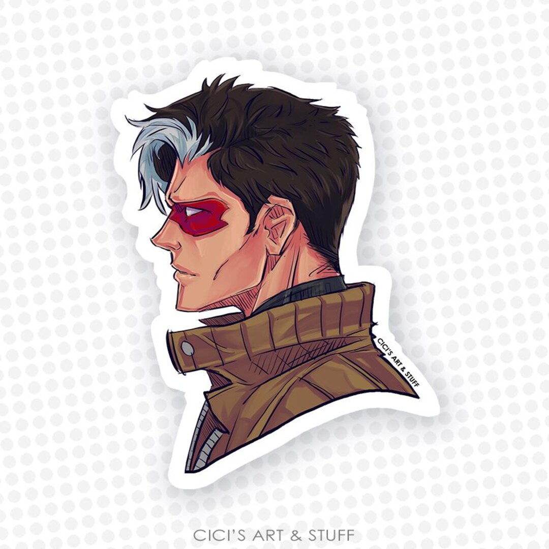 DC COMICS STICKERS 2.5 Glossy Paper Stickers 26 Characters Batfam ...