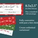 Editable Gift Certificate Template | Birthday or Christmas Gift Voucher ...
