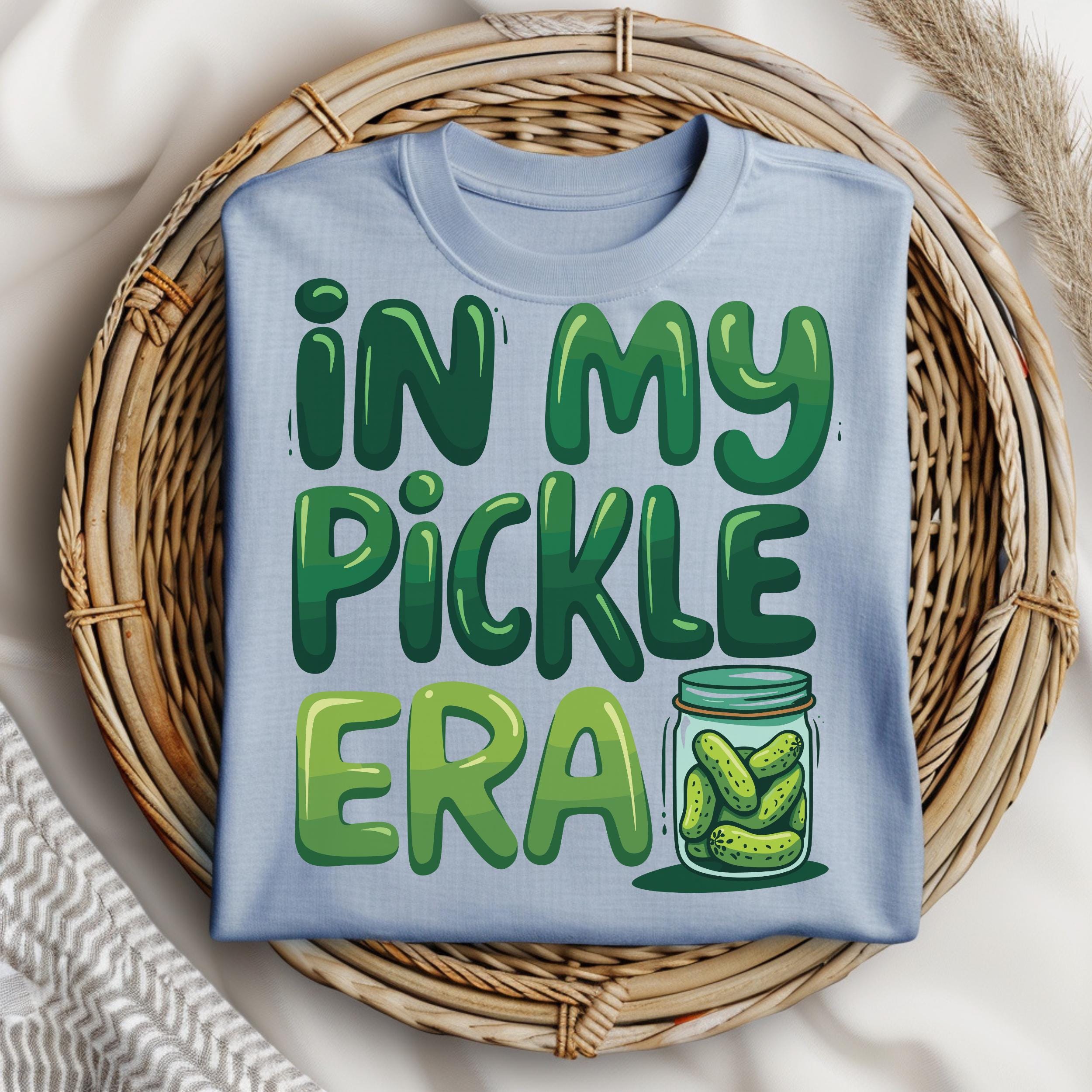 In My Pickle Era PNG Digital Product - Funny and Quirky Pickle Graphic ...
