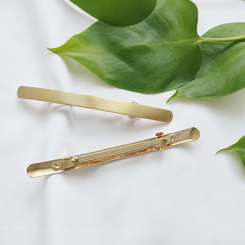 Gold Hair Clip - Etsy