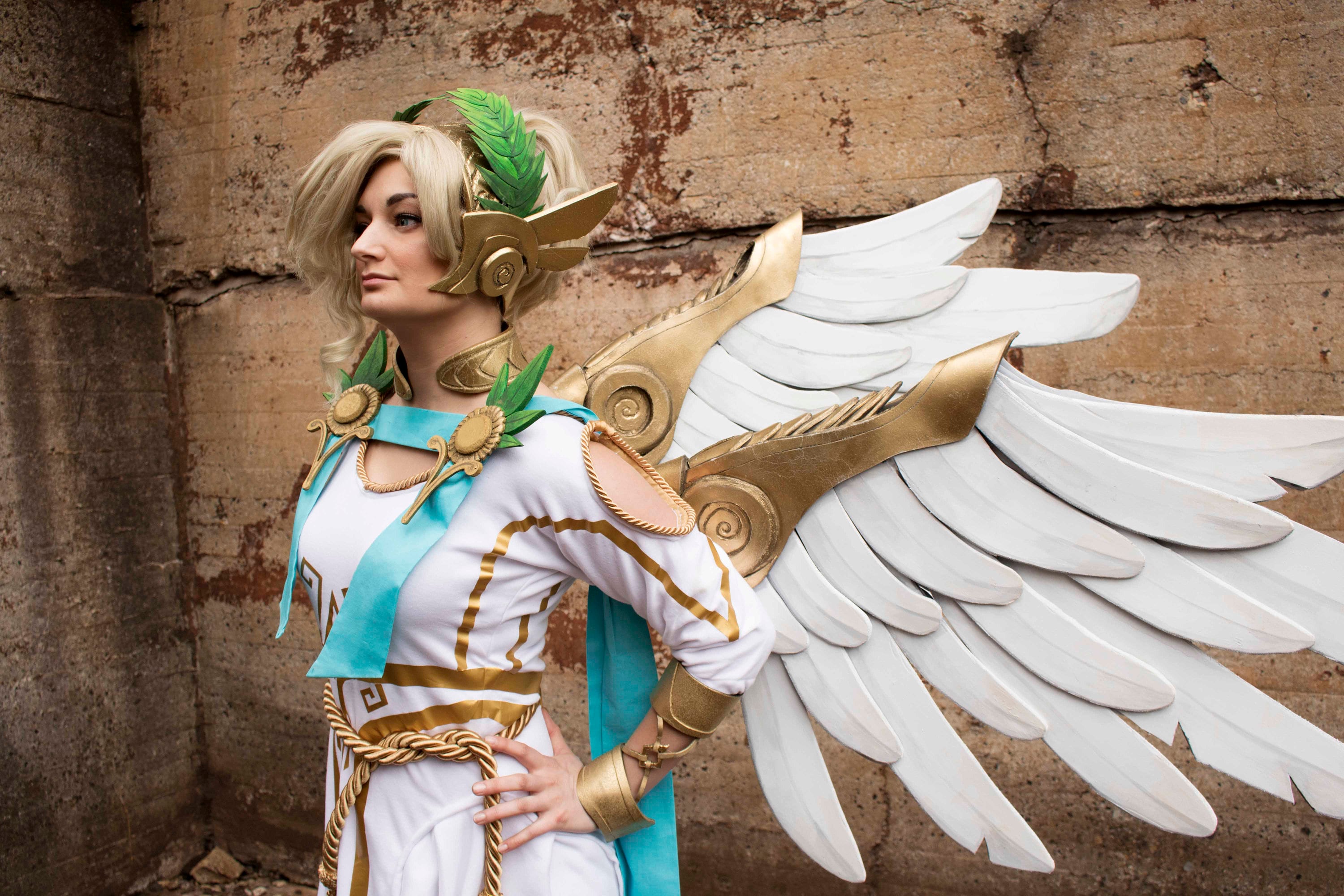 Signed Cosplay Print Winged Victory Mercy From Overwatch - Etsy