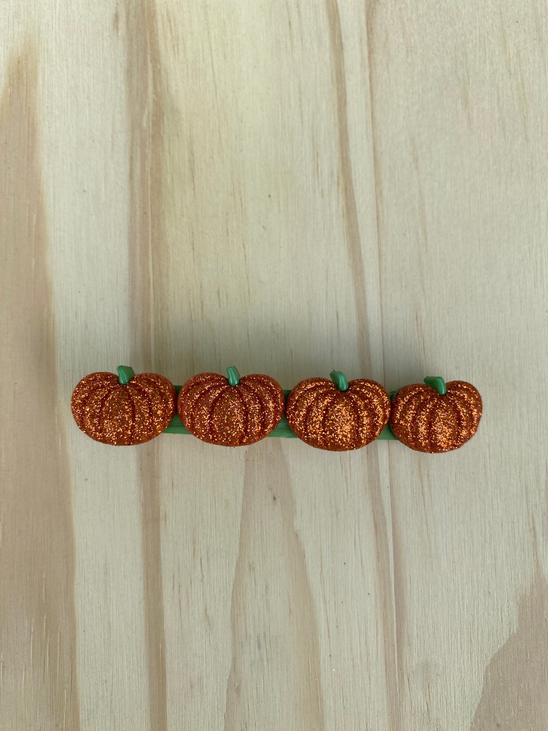 Pumpkin Hair Barrette, Pumpkin Hair Clip, Halloween Costume Hair ...