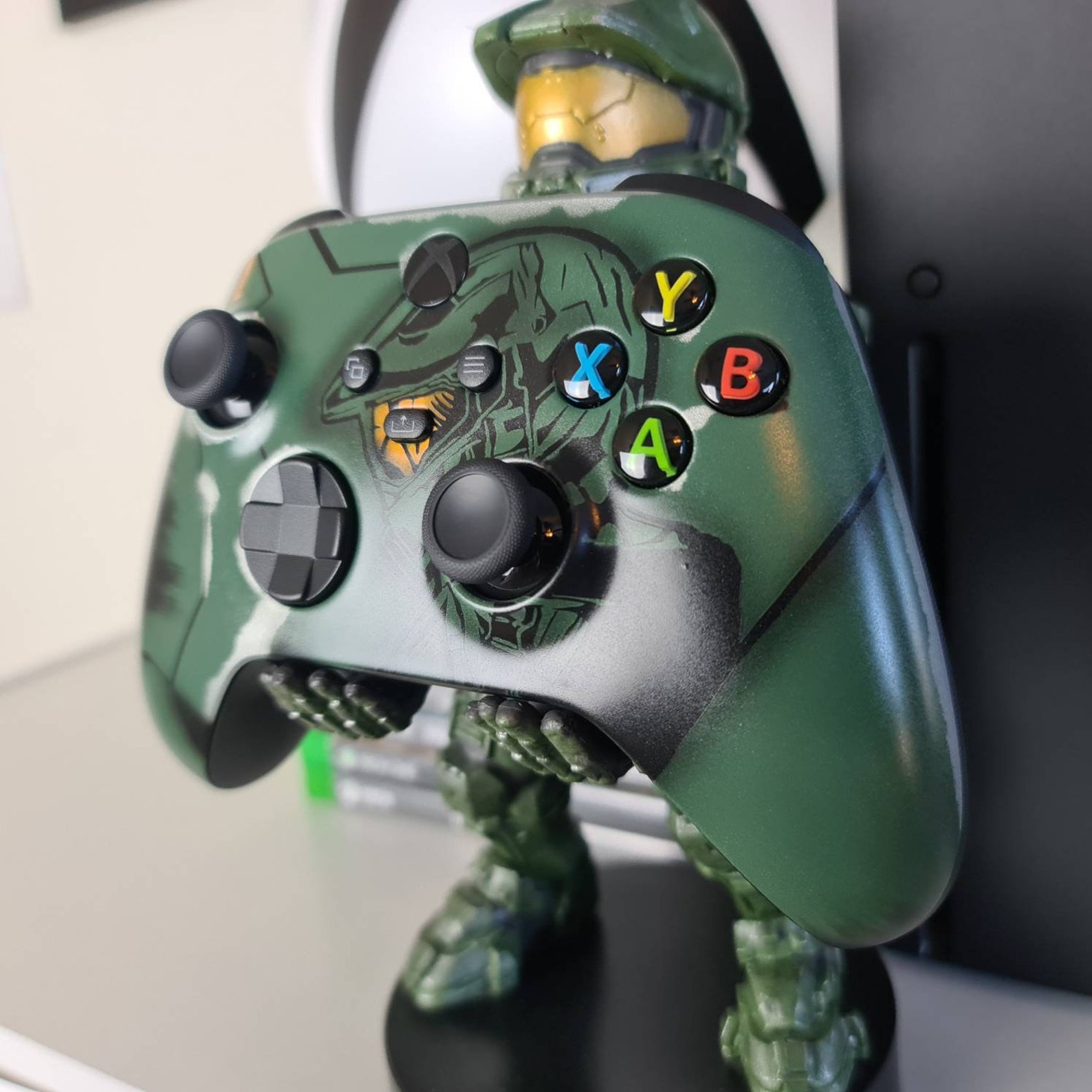 Custom Painted Halo Themed Controller Master Chief for Xbox - Etsy