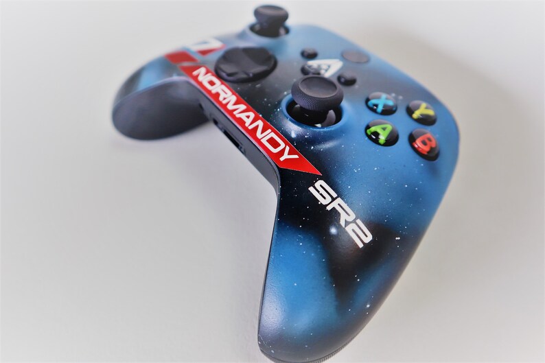 Custom Mass Effect Themed Controller N7 Normandy Xbox One Xbox | Etsy