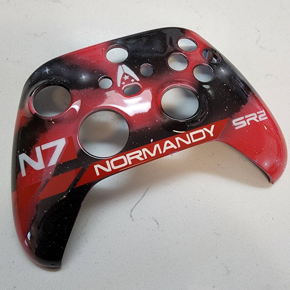 Custom Mass Effect Themed Controller N7 Normandy for Xbox - Etsy