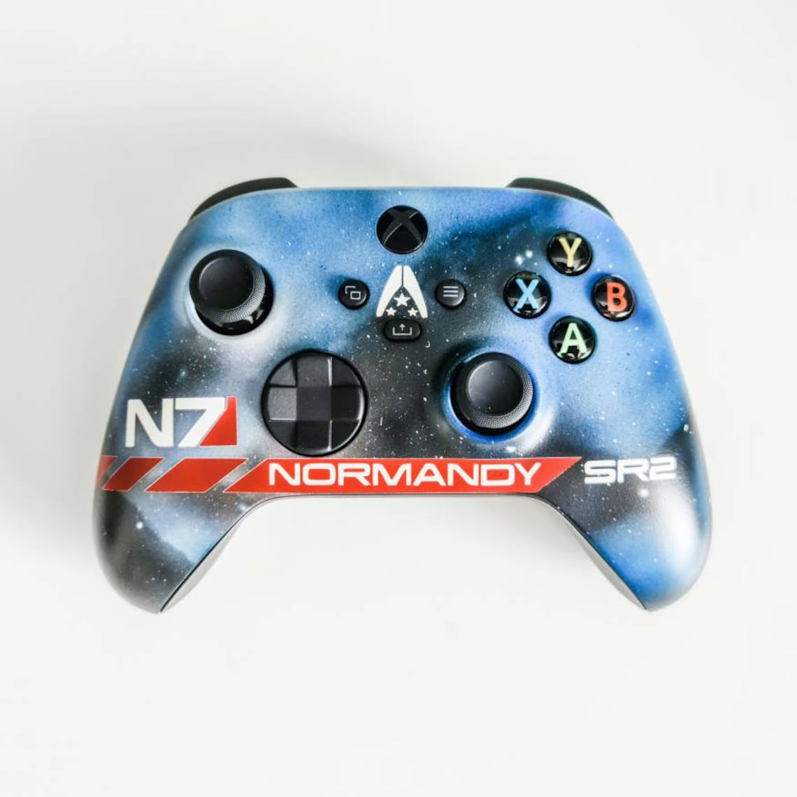 Custom Mass Effect Themed Controller N7 Normandy Xbox One Xbox | Etsy