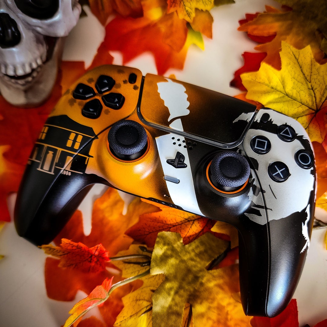 Custom Painted Halloween Themed Controller - Etsy