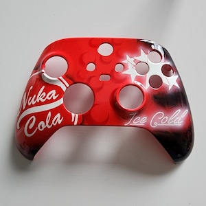 Custom Painted Red Nuka Cola Controller (xbox) - Etsy