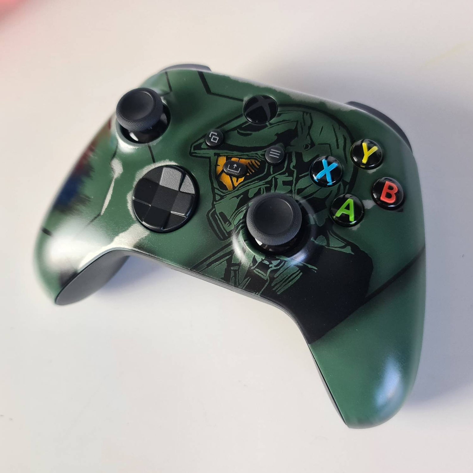 Custom Painted Halo Themed Controller Master Chief for Xbox - Etsy