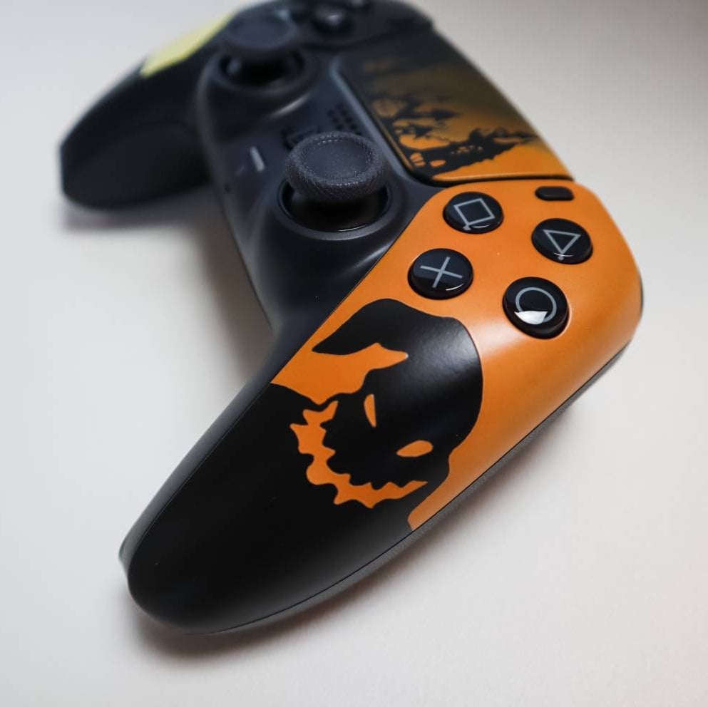 Custom Painted Nightmare Before Christmas Themed Controller 5 - Etsy