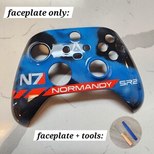 Custom Mass Effect Themed Controller N7 Normandy for Xbox - Etsy