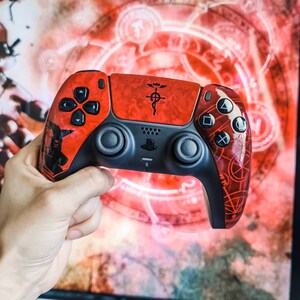 Custom Painted Fullmetal Alchemist Anime Themed Controller - Etsy