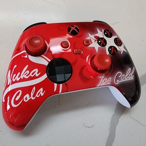 Custom Painted Red Nuka Cola Controller xbox - Etsy Australia
