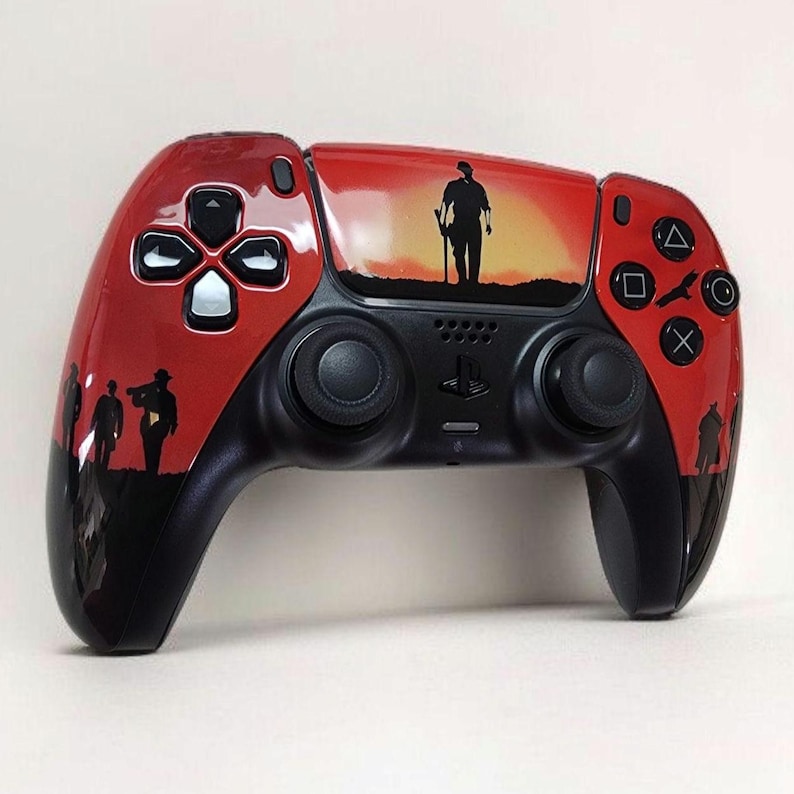 Custom Painted RDR2 Western Themed Controller RDR2 - Etsy