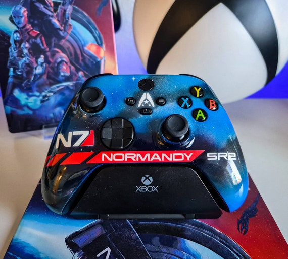 Custom Mass Effect Themed Controller N7 Normandy xbox - Etsy