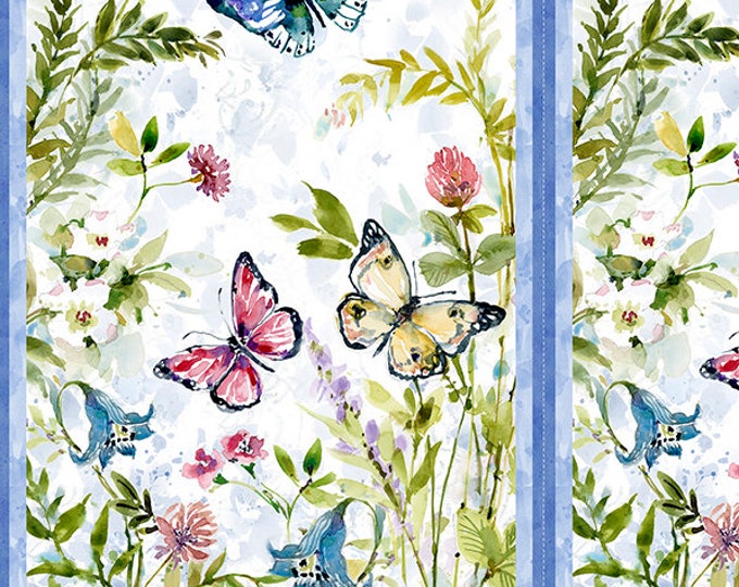 Butterfly Quilt Panel, Among the Branches Large Panel ,wilmington ...