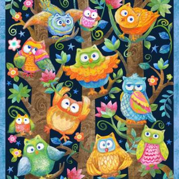 Owl Quilt Panels - Etsy
