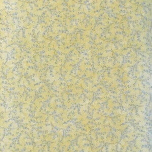 Yellow Floral Fabric - Etsy