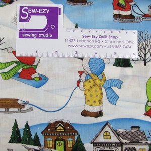 Snow Babies Cotton Fabric by the Yard - Etsy
