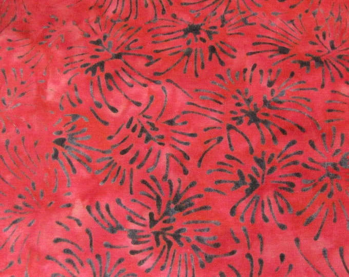 Red Starburst Batik, Gallery, by the Yard - Etsy