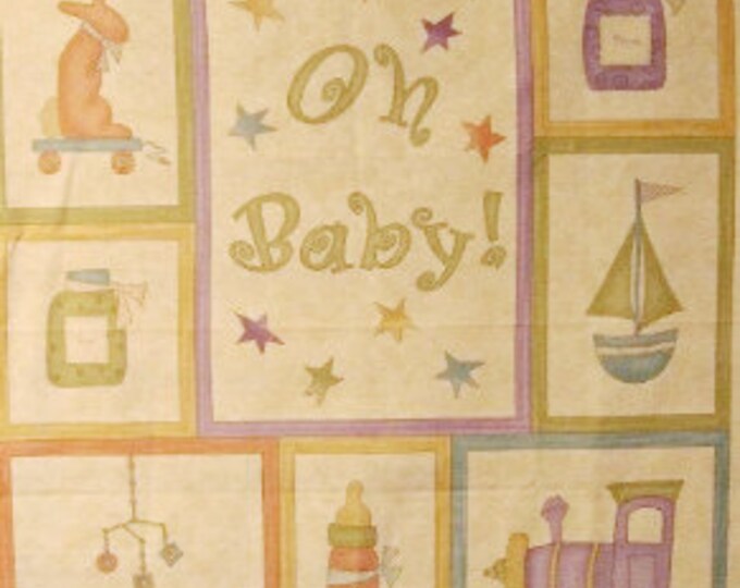 Oh Baby Quilt Panel, by Sandy Gervais for Moda - Etsy
