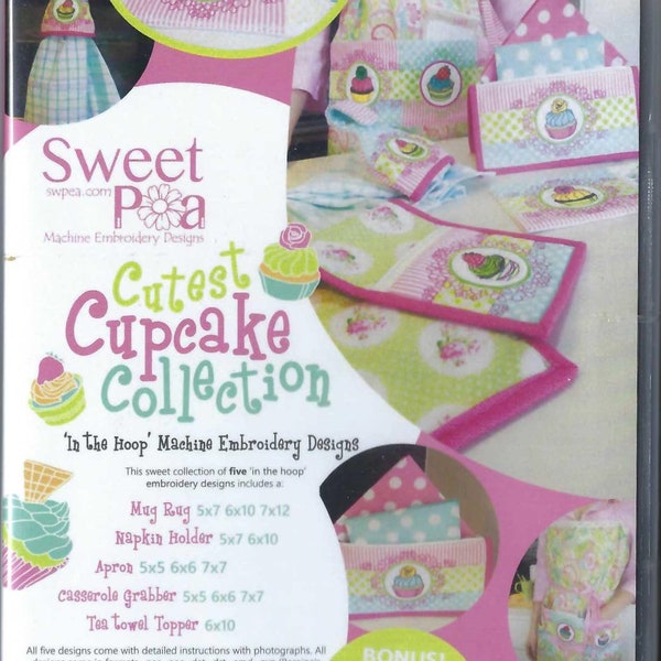 Sweetpea Embroidery Designs - Etsy