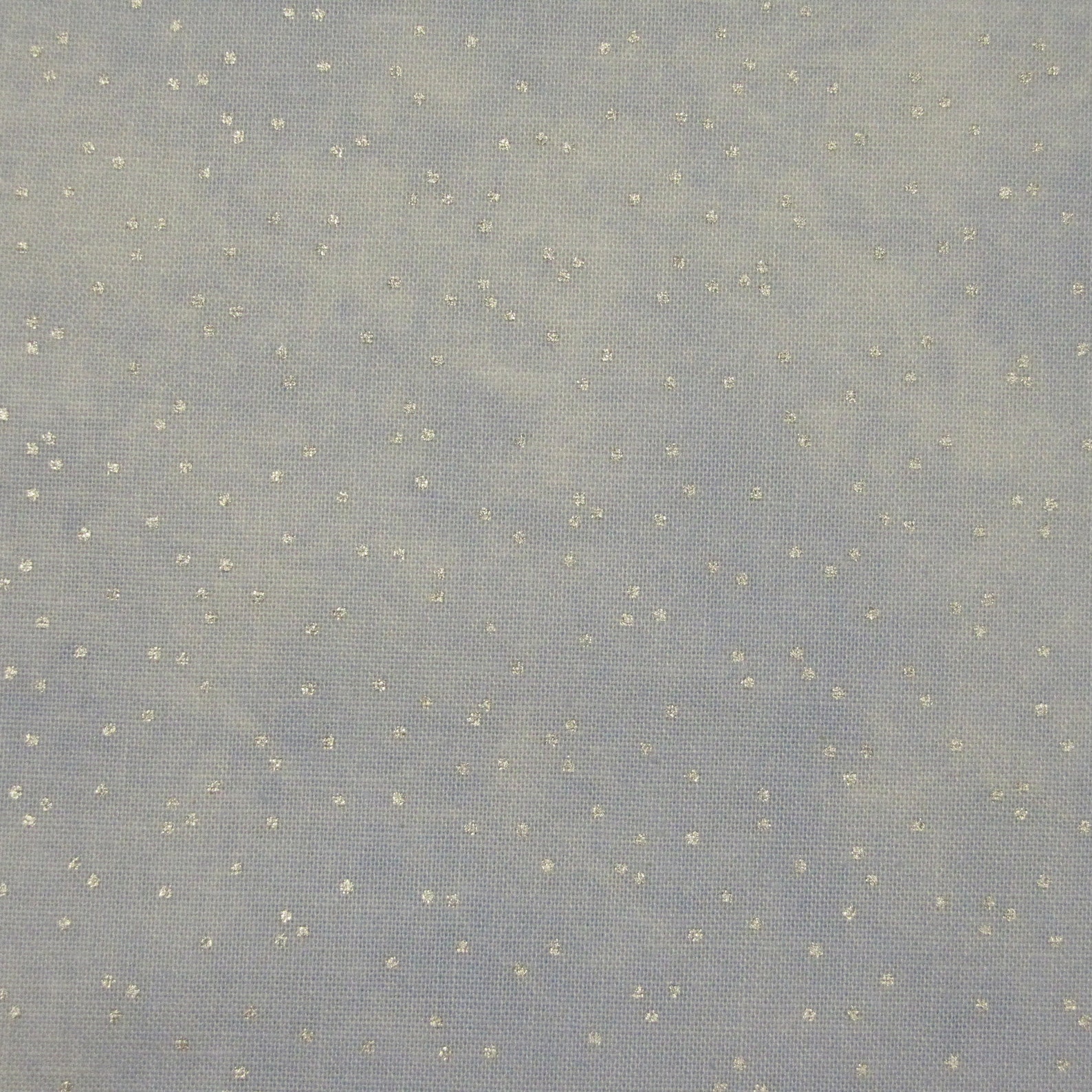 Light Blue Silver Metallic Cotton Fabric Sparkle Suede P | Etsy
