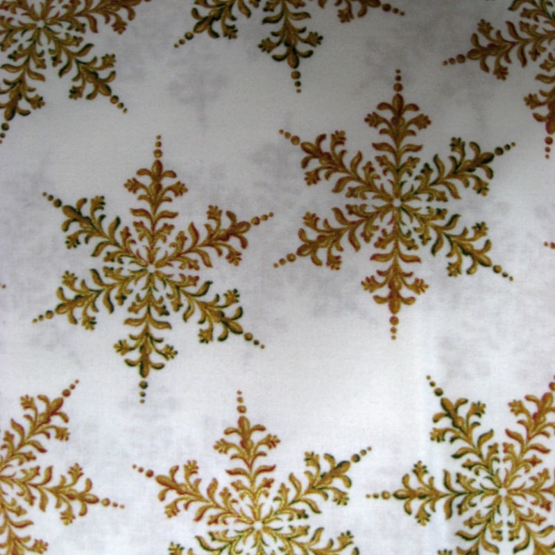 Snowflake Fabric - Etsy