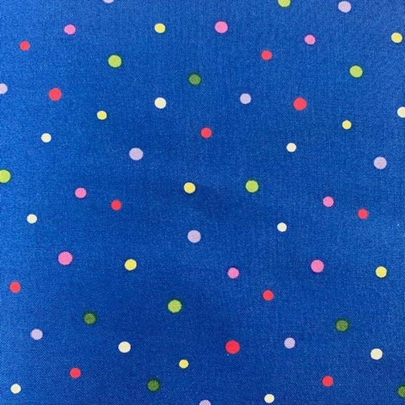 Multi Color Polka Dot Fabric - Etsy