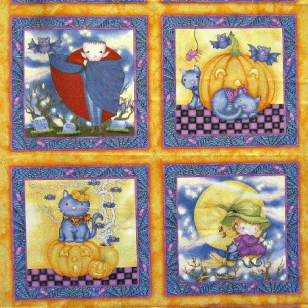 Halloween Quilt Panels - Etsy